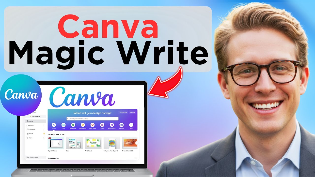 How To Use Canva AI New AI Content Writer Magic Write Text Generator (Easy Guide)