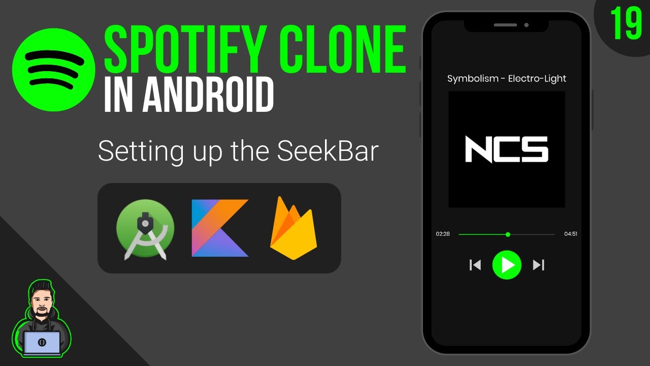Setting up the SeekBar - MVVM Spotify Clone - Part 19