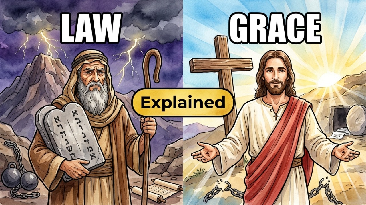 Law vs Grace Explained In 23 Minutes