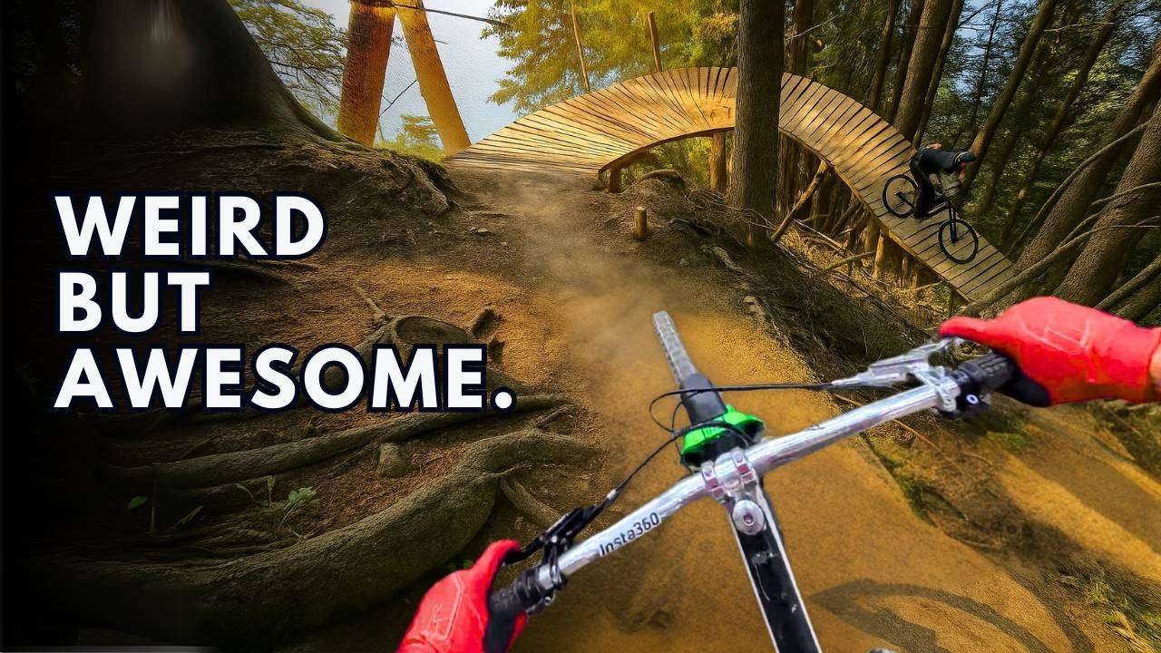 Riding at the Most UNREAL Bike Park on Earth!