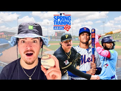 I Went to MLB SPRING TRAINING!