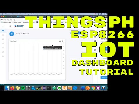 HOW TO CONNECT ESP8266 (NODEMCU) TO THINGSPH IOT PLATFORM TUTORIAL FOR IOT VISUALIZATION DASHBOARD