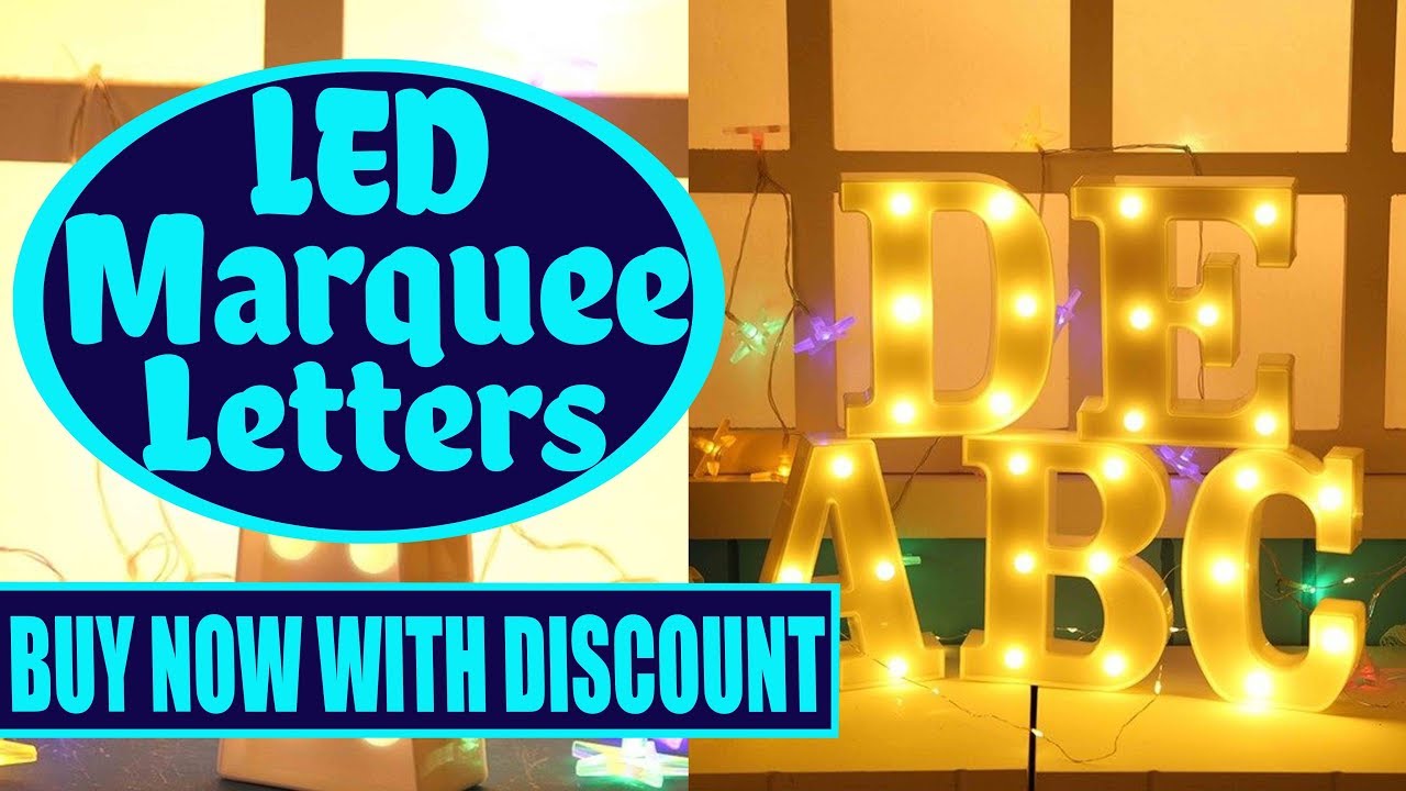 Best LED Marquee Letters 2019 | LED Marquee Sign Light