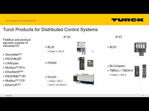 Gilson Engineering - IO Link Basics with Turck