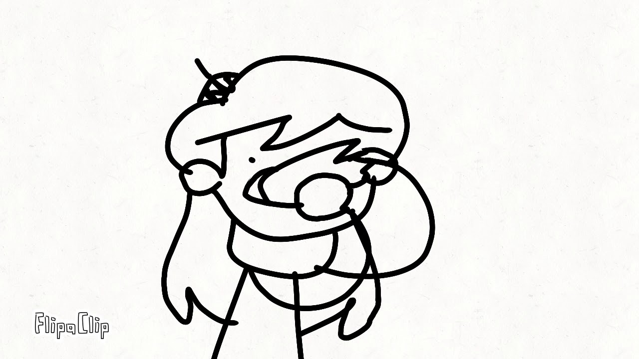 A weird lookin Hilda eats borger