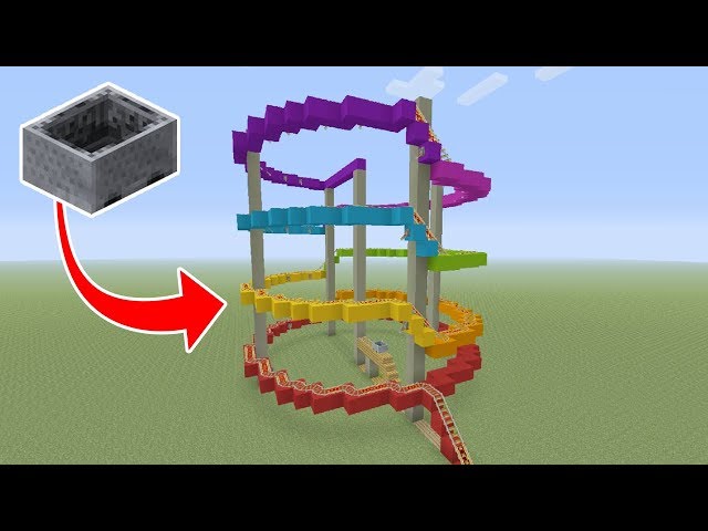 5 best Minecraft rollercoaster designs