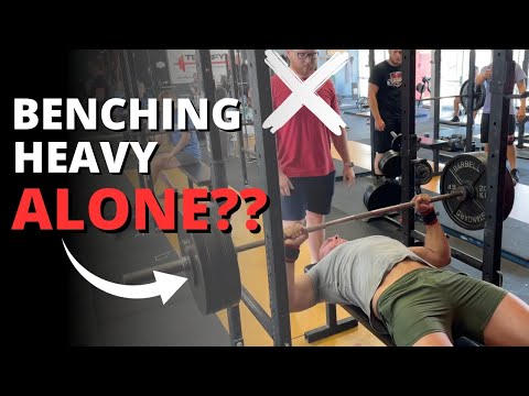 How to Unrack a Heavy Bench Press By Yourself