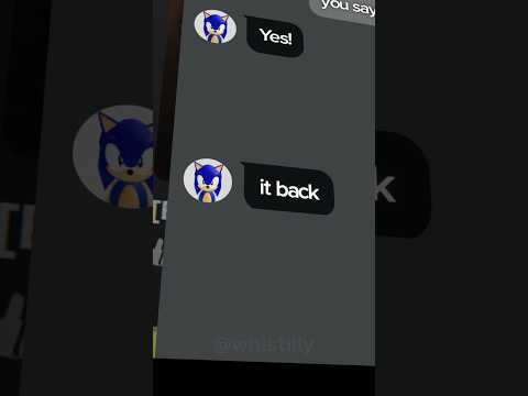 He did say it though⦠// Roblox Meme #sonic #roblox #robloxmemes #robloxmeme #robloxedit