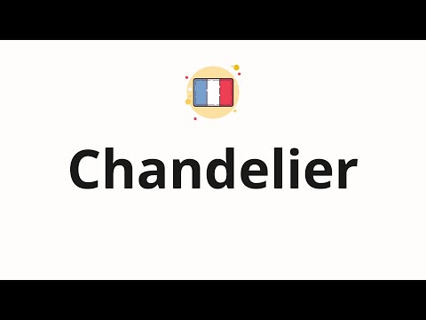 How to pronounce Chandelier