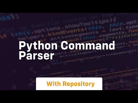 python command parser
