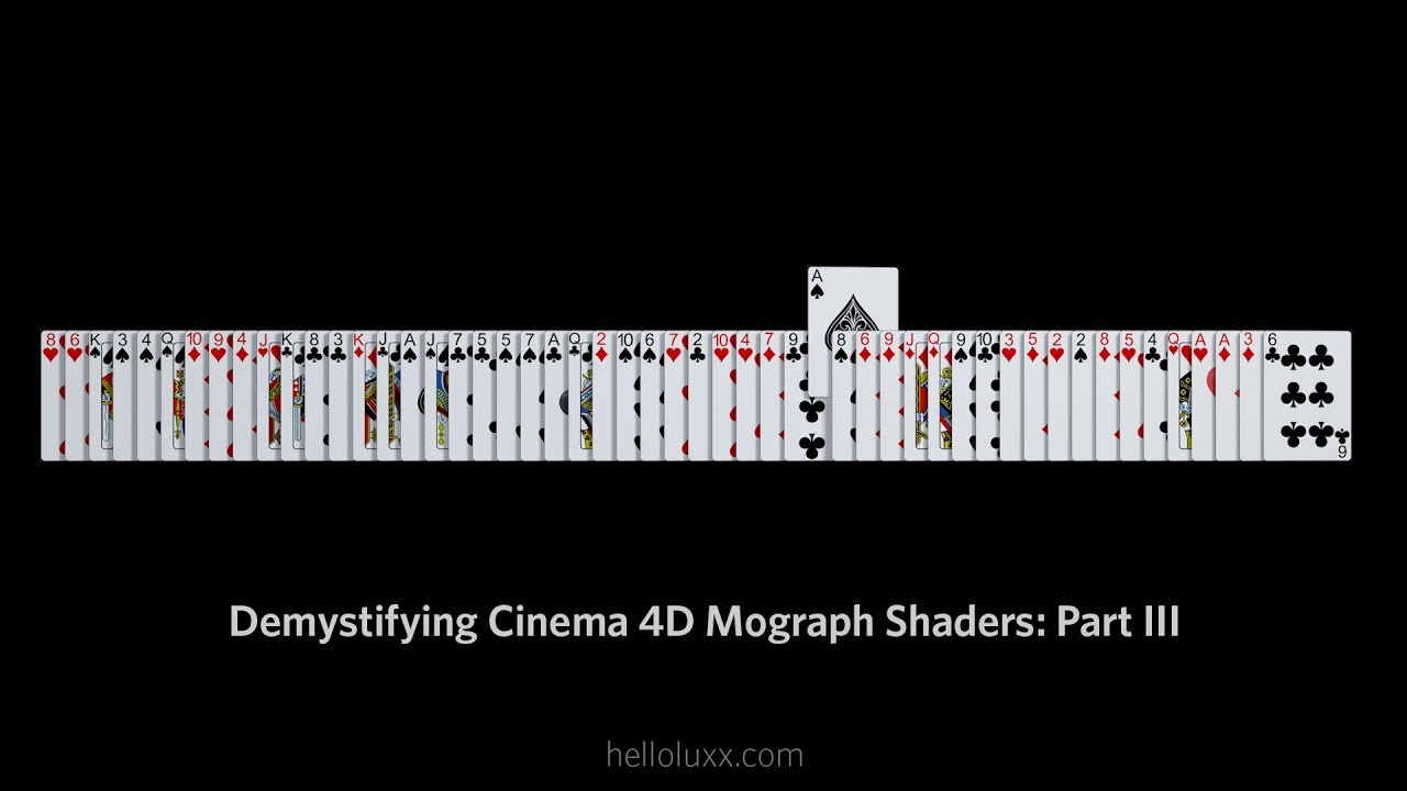 Demystifying C4D Mograph Shaders III