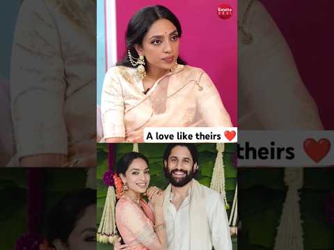 #sobhitadhulipala's definition of love with #nagachaitanya is just too pure! #galattaindia #shorts