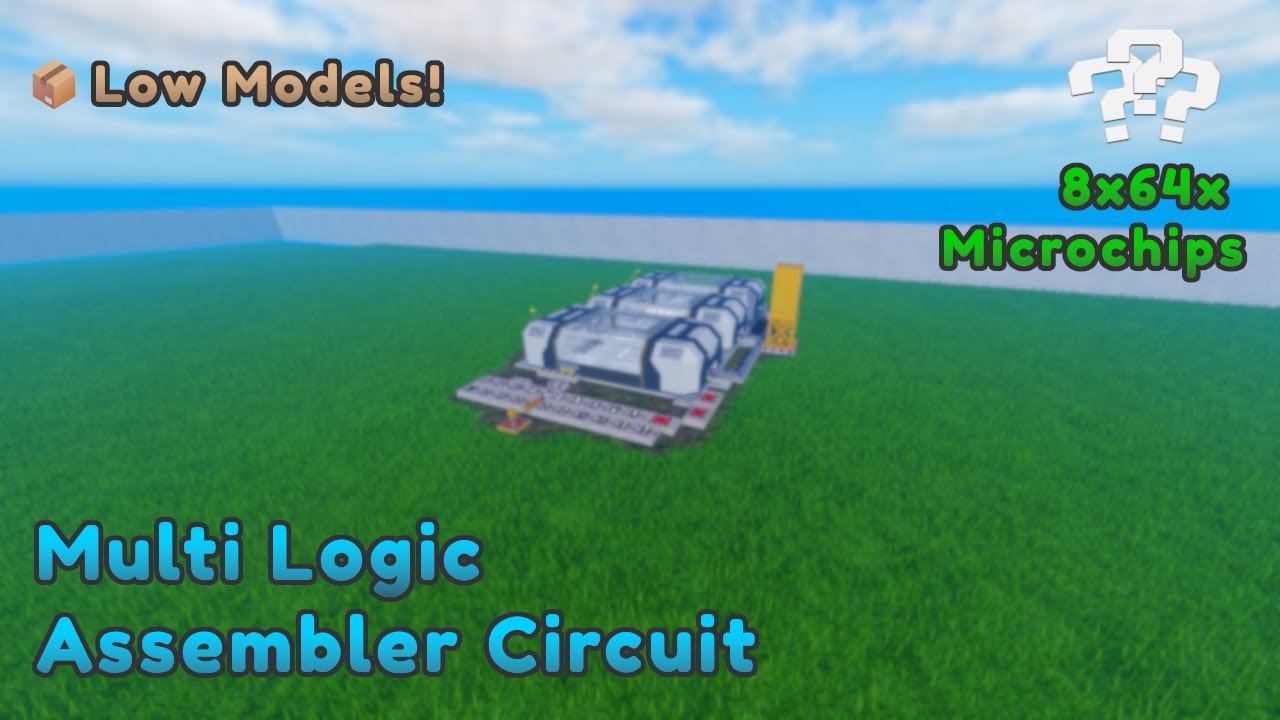 Multi Logic Assembler Circuit Tutorial | Industrialist Roblox