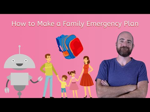 How to Make a Family Emergency Plan - Life Skills for Kids!