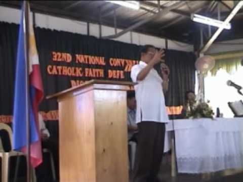 Bro. Soc Fernandez on CFD lecture (Cebuano) « Catholic Faith Defender
