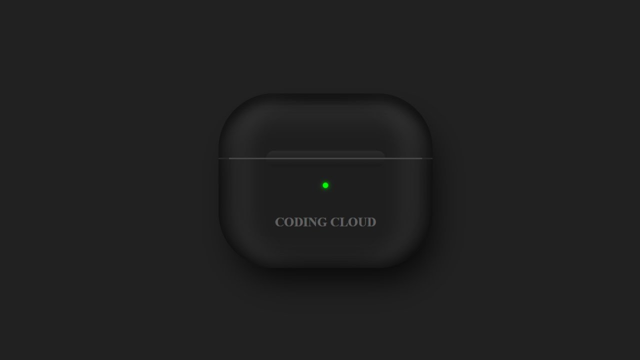 Modern Dark UI Card Design in HTML CSS | Coding Cloud