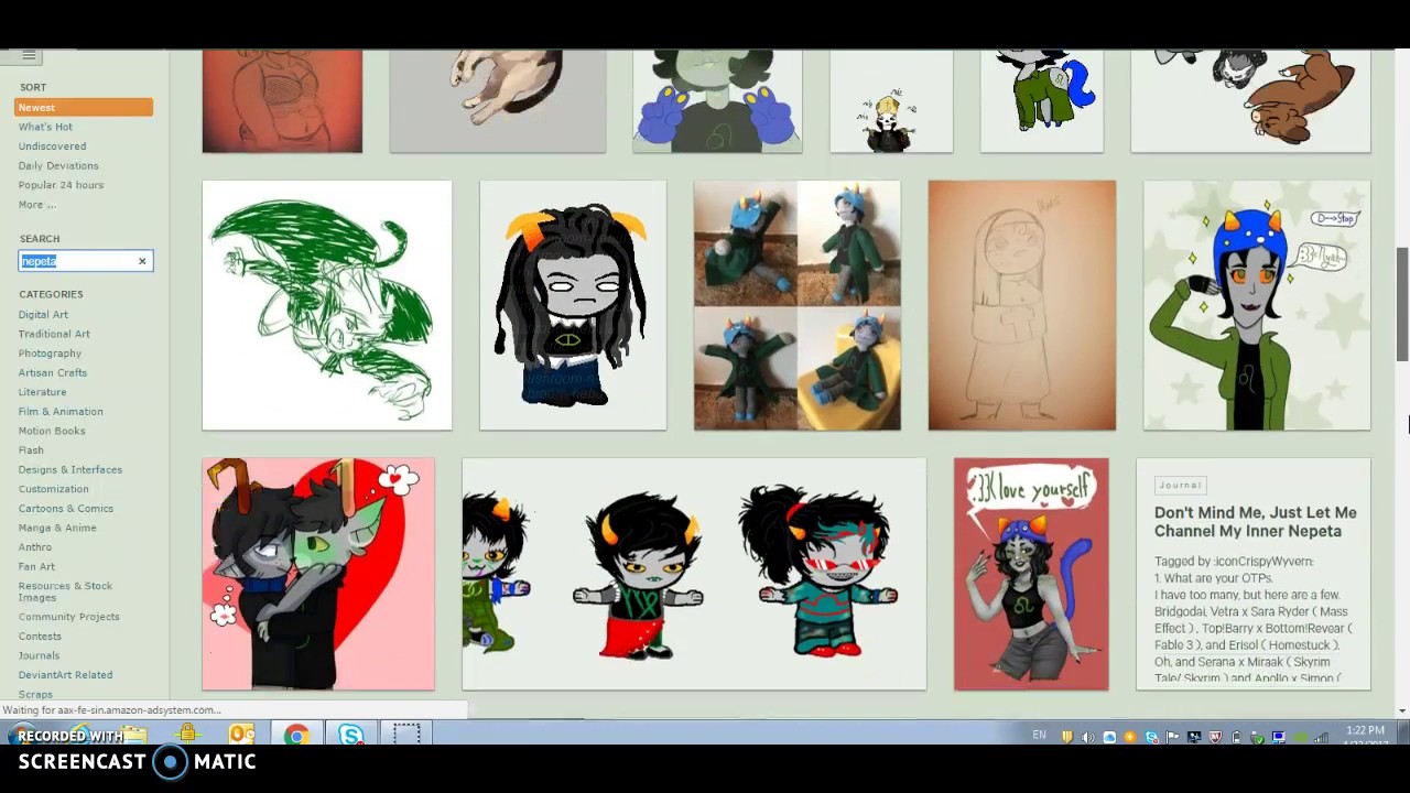 GAMZEE GOES ON DEVIANT ART