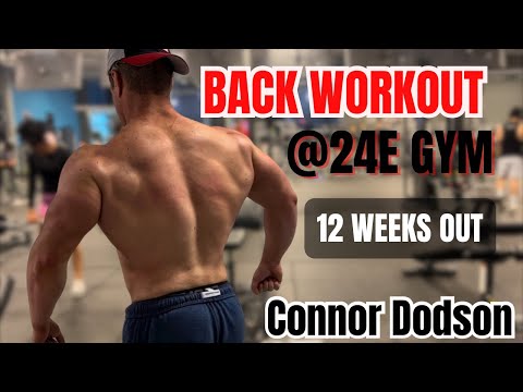 Back Workout @24E Fitness — 12 WEEKS OUT
