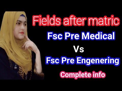 What is FSC pre medical & Pre Engenering || Complete info || Difference b/w Pre Med & Engenering