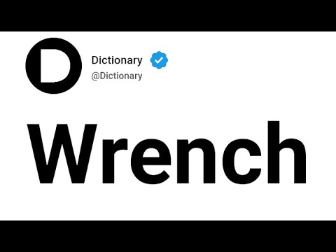 Wrench Meaning In English