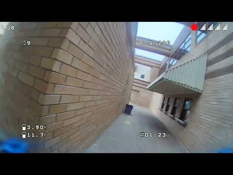Gray... FPV freestyle flight...FPVCycle TP3 DVR