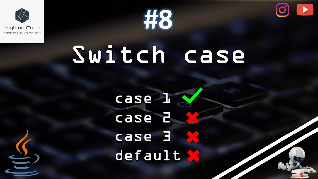 8 | What is Switch Case in JAVA?