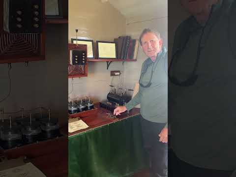 Marconi, spark, gap, transmitter, Cornwall Lizzard, UK