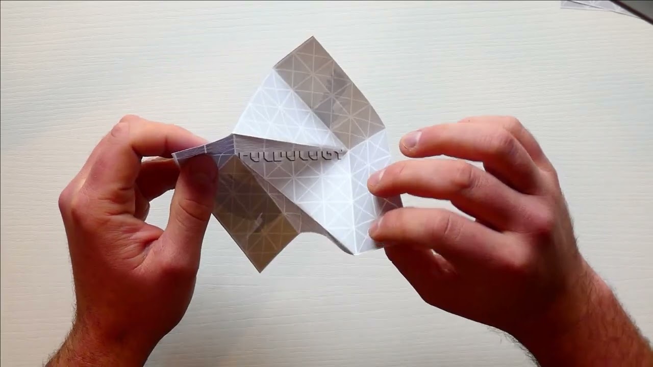Foldology Origami Puzzles - Solution for #64