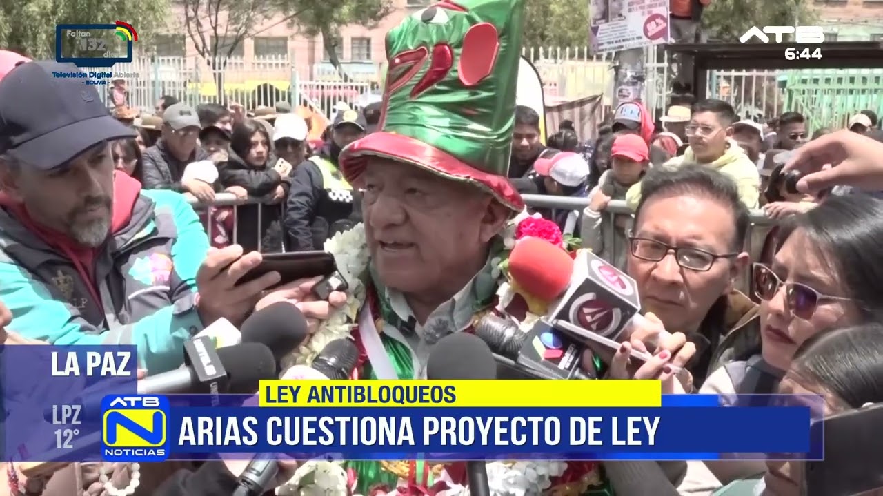 Iván Arias cuestiona proyecto de ley contra bloqueos; apunta al diálogo ...