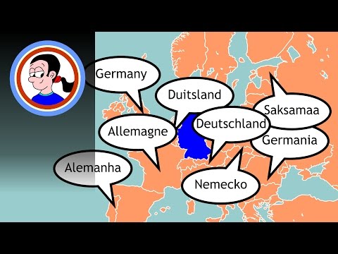 Names for Germany