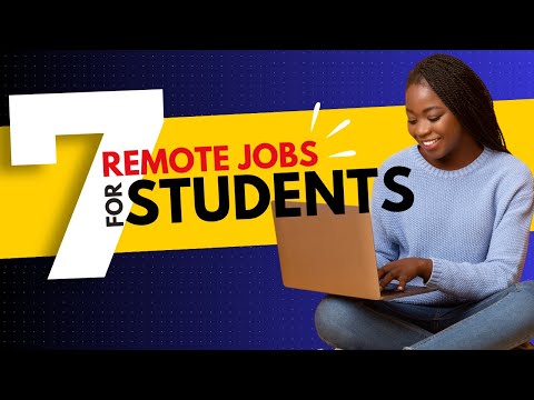 7 Remote Jobs for Students to Earn Money