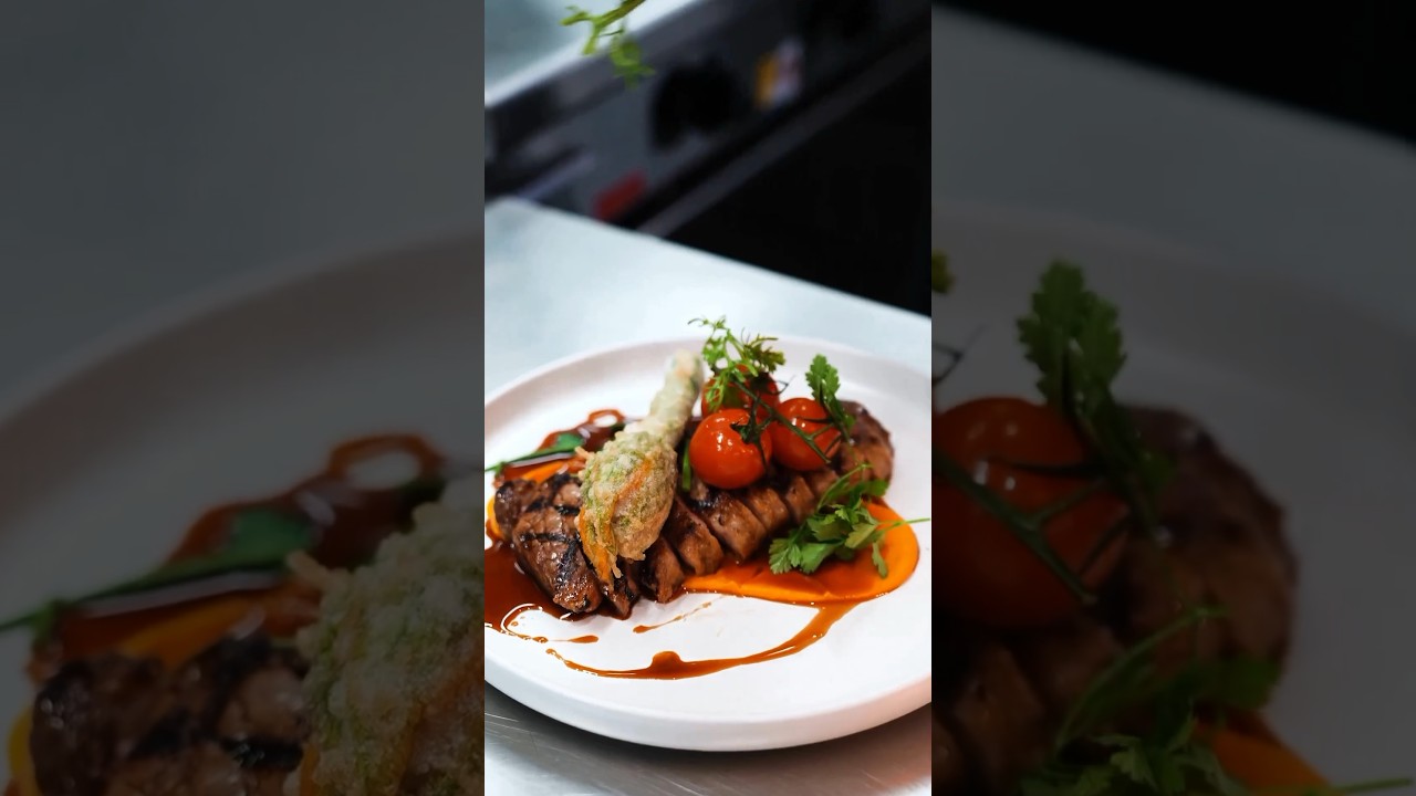 Beef steak 🥩 #2023 #foodie #cheflife #reels #plating #subeen #steaklovers #beef