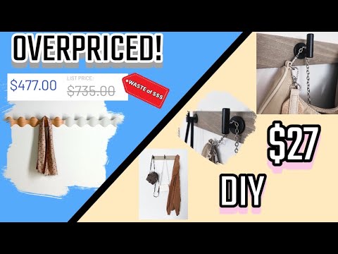 (How To) Modern Coat Rack