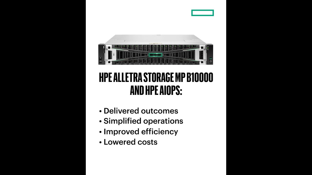HPE AIOps Storage