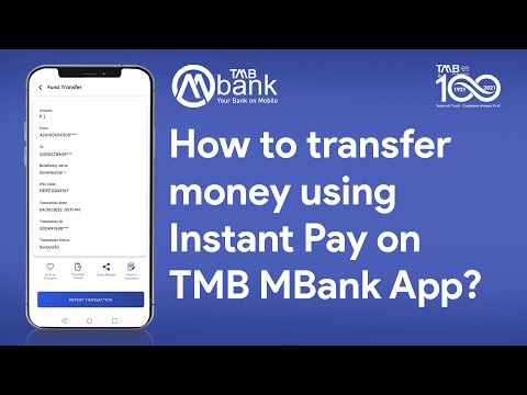How to transfer money using Instant Pay on the TMB MBANK APP?