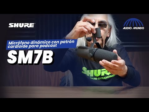 Micrófono SM7B Shure Dinámico Cardioide Polar Unidireccional | Walmart ...