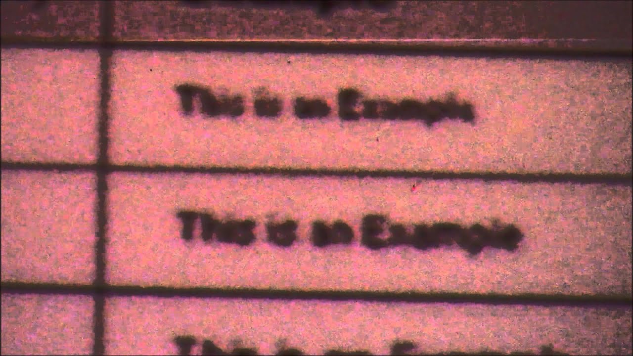 Celluon PicoPro Pico Projector Image Quality Analysis