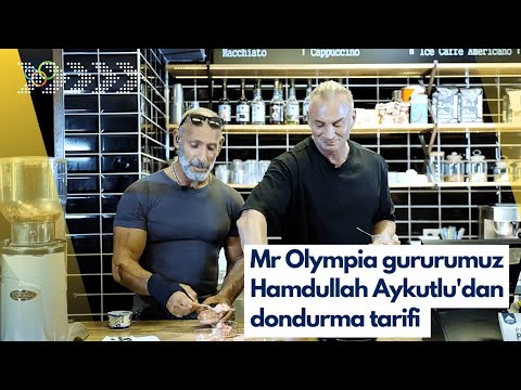 Mr Olympia' da yarışan tek Türk Hamdullah Aykutlu ile karpuzlu dondurma tarifi denedik