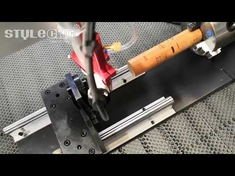 How to Use Rotary Attachment for Laser Engraver Cutter? | STYLECNC