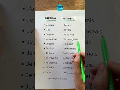Présent/Imparfait : améliore ta conjugaison 💪🔥 | Français facile AZ #français #conjugaison