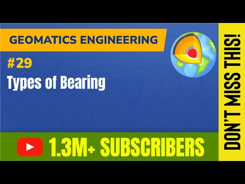 Types of Bearing - Compass Surveying - GATE Geomatics Engineering Video ...