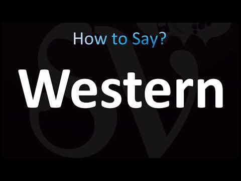 How to Pronounce Western (CORRECTLY!)