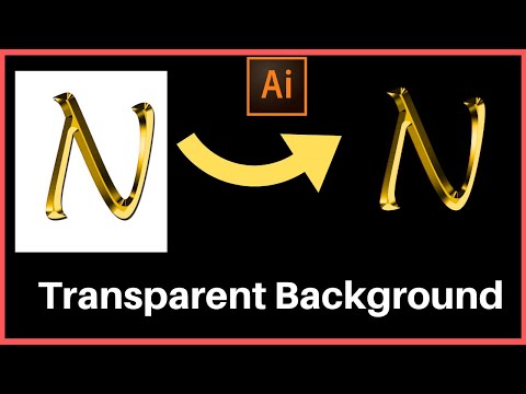 Save image with transparent background in illustrator