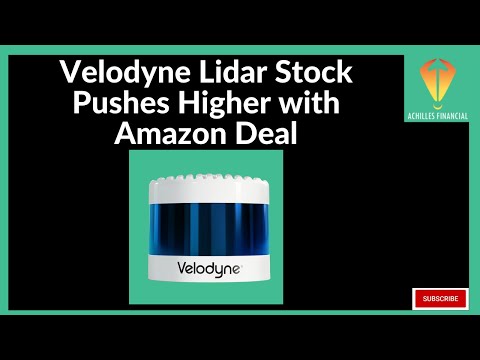 Velodyne Lidar Stock Pushes Higher with Amazon Deal