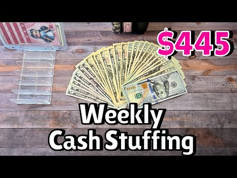 Cash Stuffing $445💰| June 2025 | Single Mom #cashstuffing #sinkingfunds #budgeting 25-95
