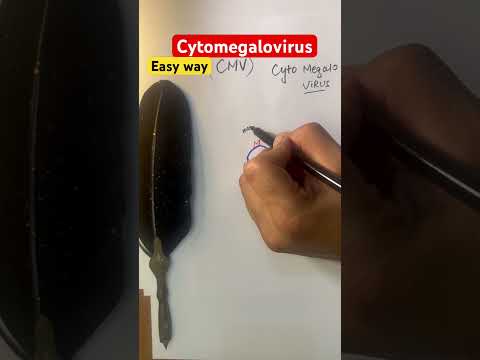 Mnemonics for Cytomegalovirus virus #virology easy way to learn
