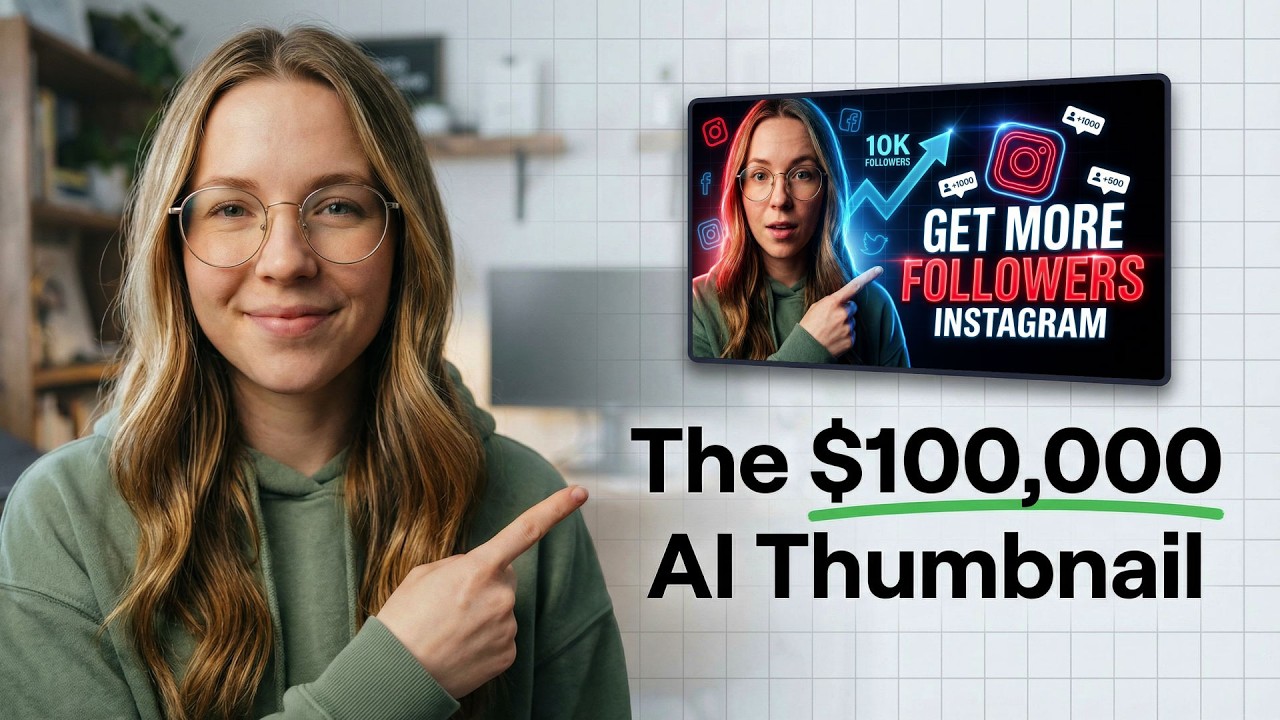 Forget Hours of Editing - Generate Thumbnails in Minutes with AI