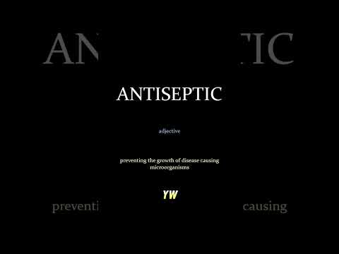 Antiseptic #How to pronounce and meaning of the word #learnenglish #vocab #vocabulary #english learn