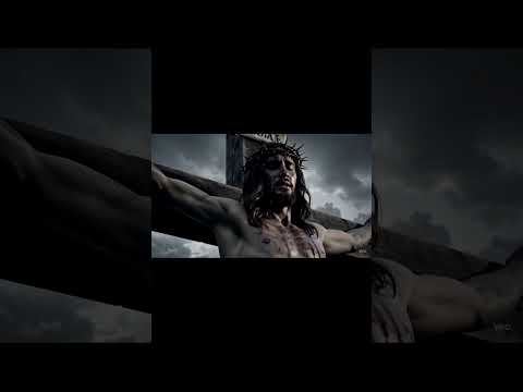 Jesus Christ's Last Words On The Cross. #christianfaith #jesus #ai #jesuschrist #aianimation