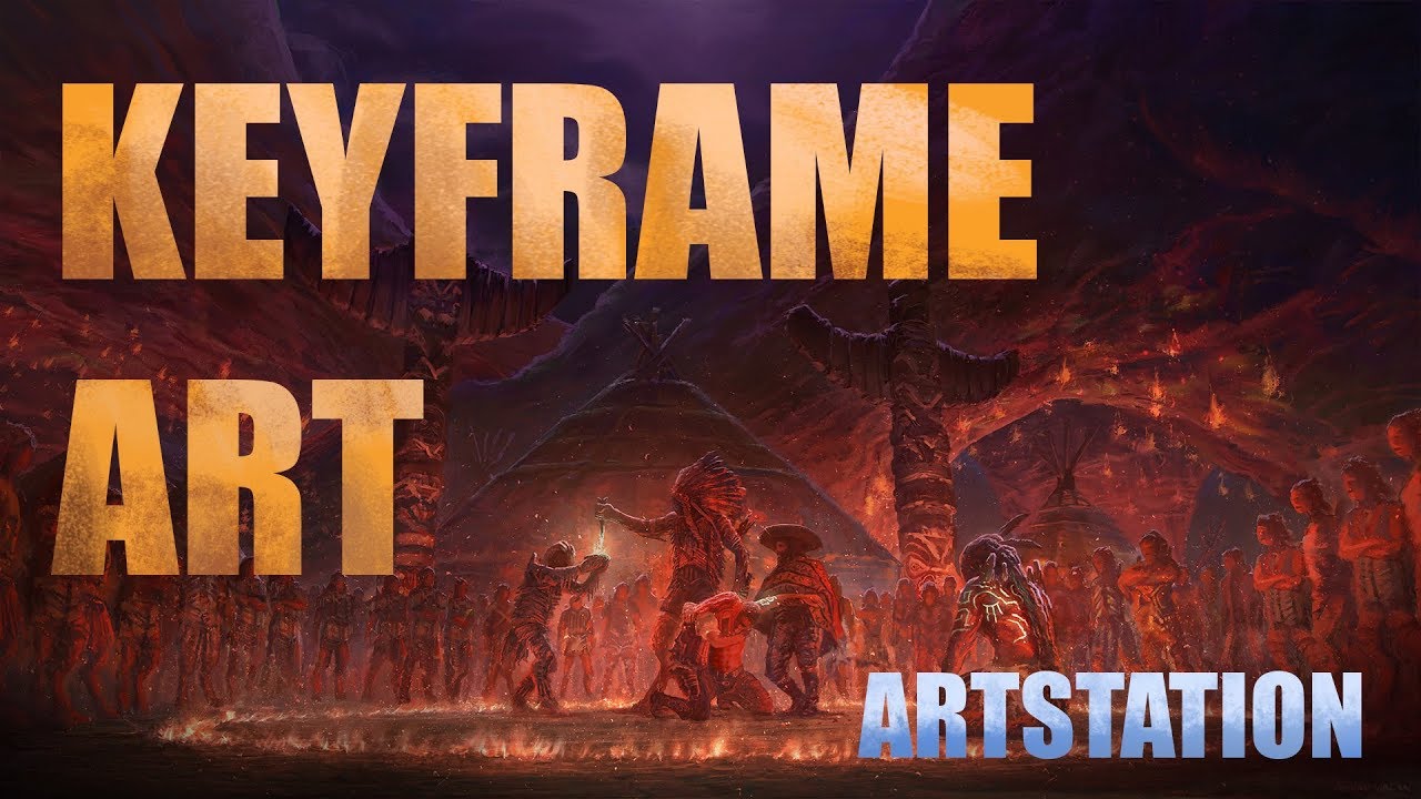 Keyframe Art - Wild West Challenge by Artstation